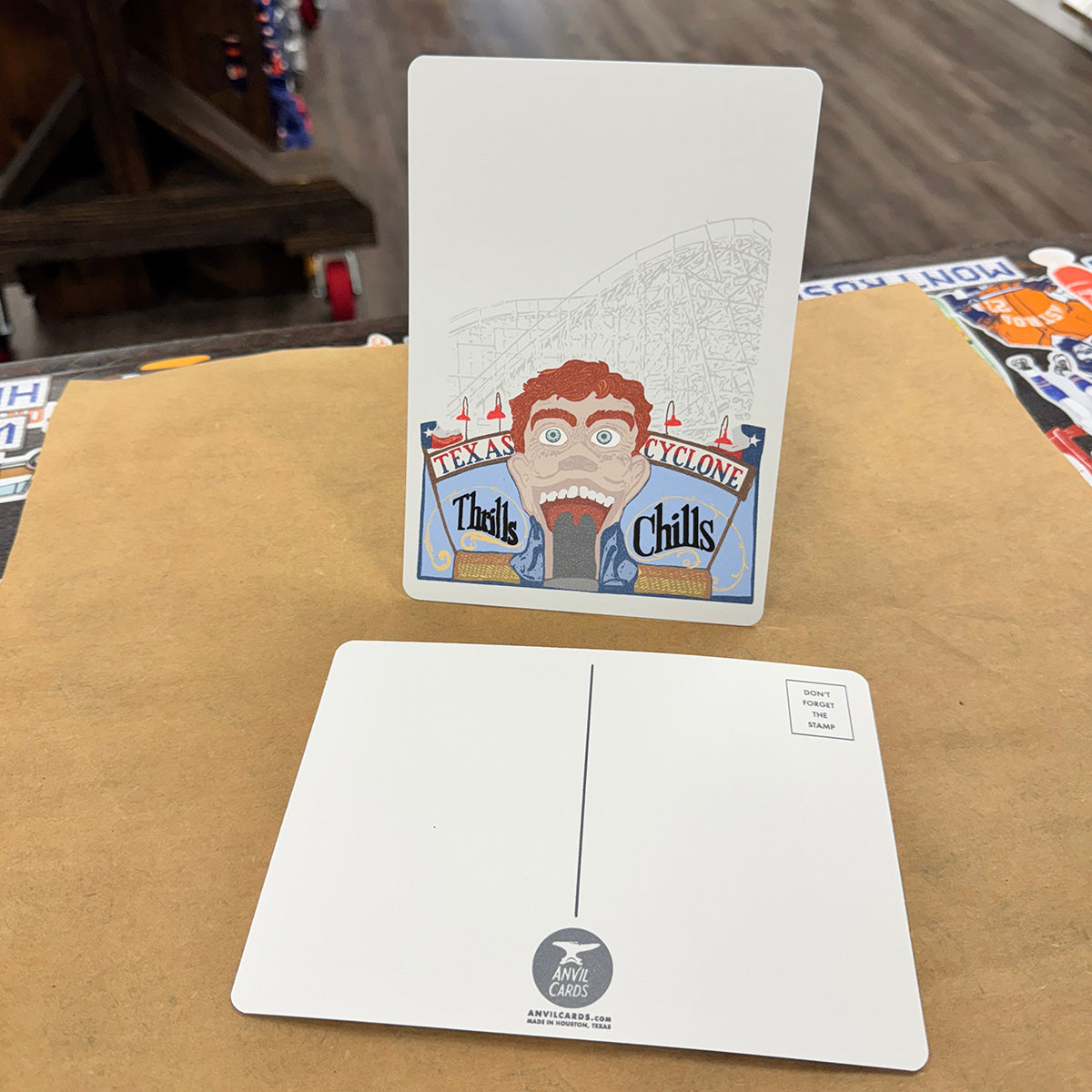 Texas Cyclone Postcard – Anvil Cards