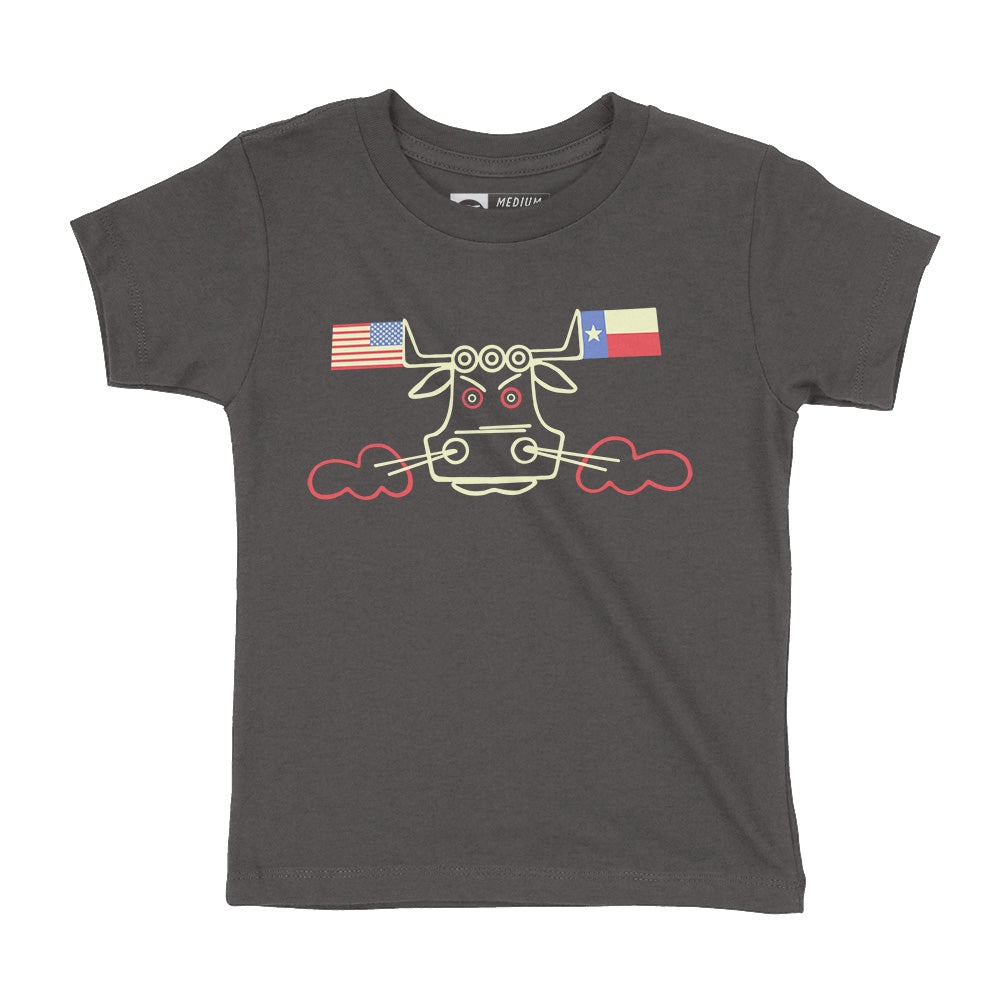 Kids Astrodome Scoreboard Bull Shirt – Anvil Cards