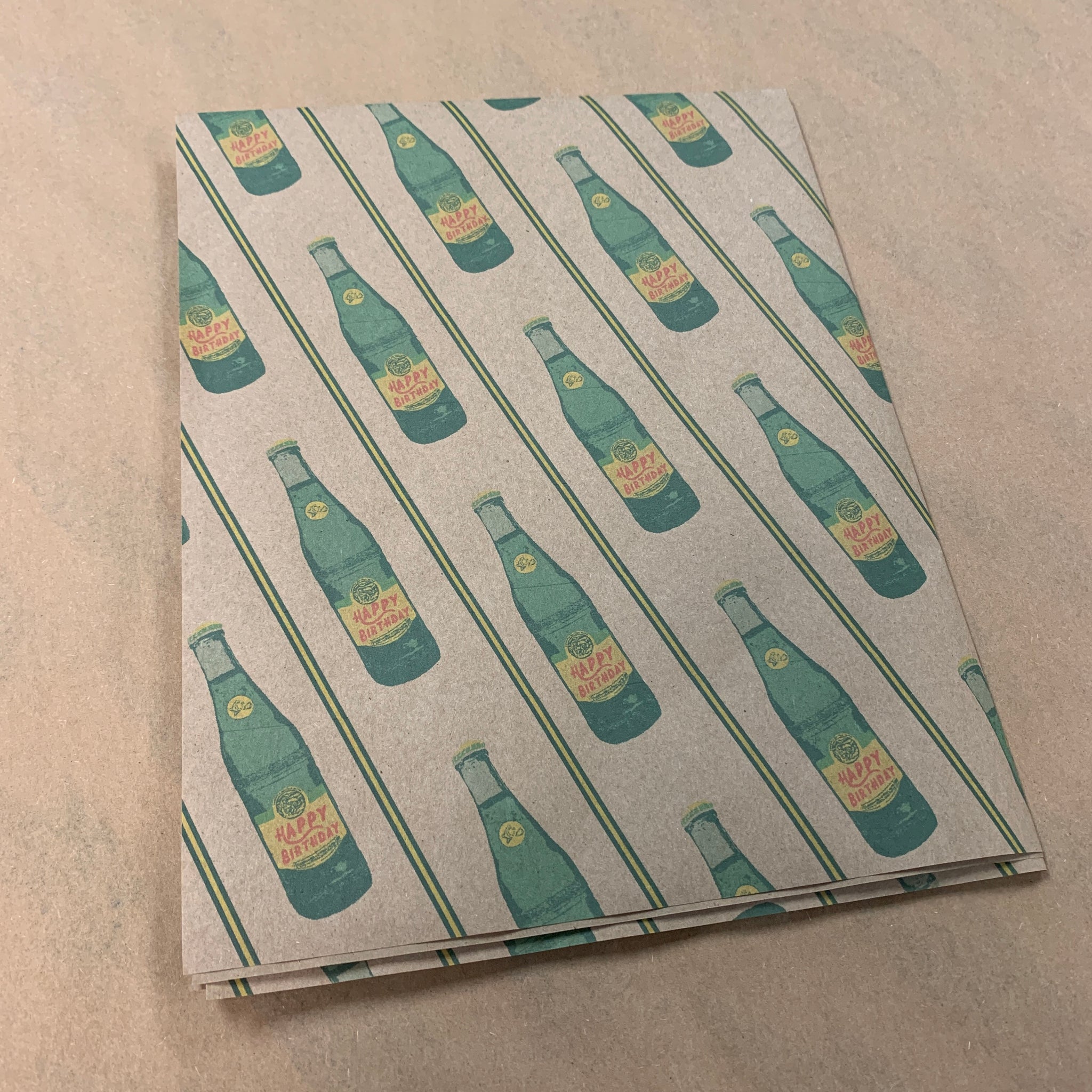 Topo Chico Wrapping Paper - Happy Birthday – Anvil Cards