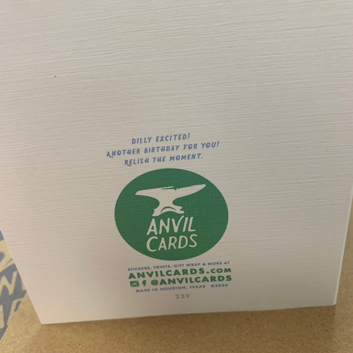 Anvil Cards - It's a Big Dill! Happy Birthday