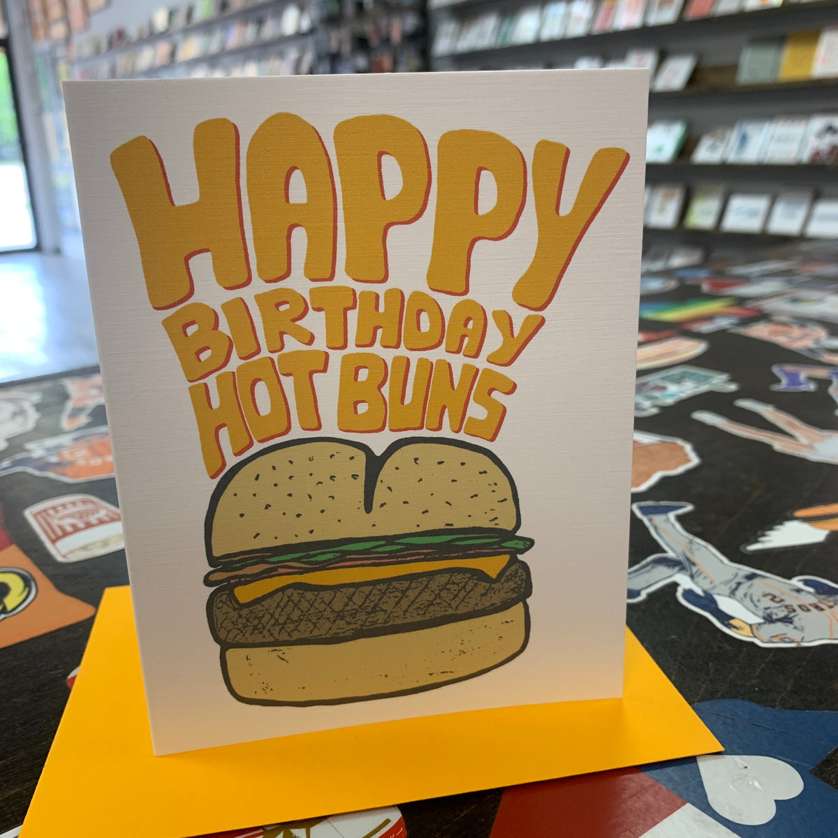 Anvil Cards - Happy Birthday Hot Buns