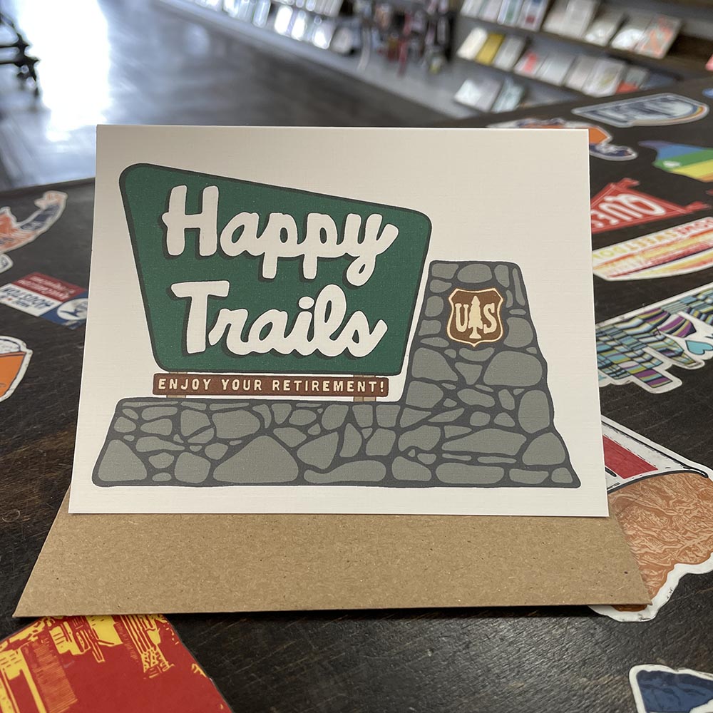 Anvil Cards - Happy Trails: Good Luck On Your Next Adventure