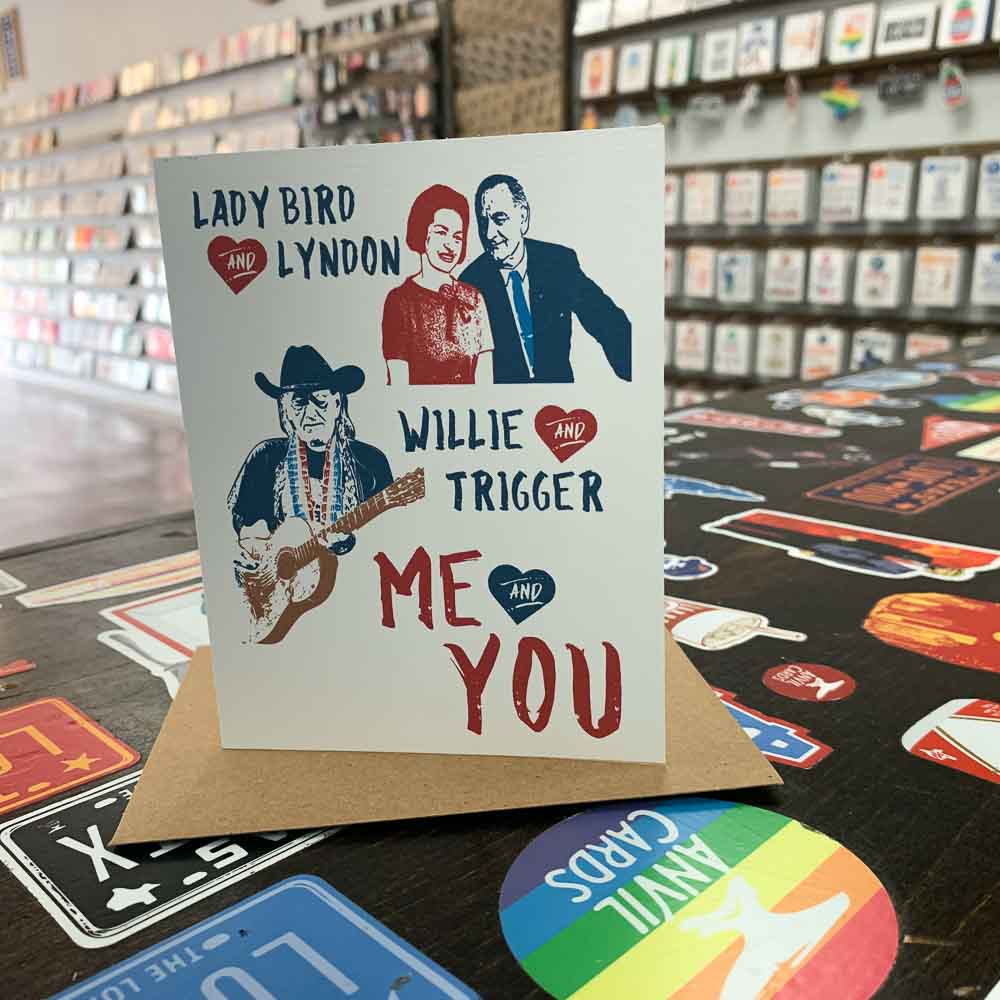 Anvil Cards - Lone Star Love Stories Greeting Card