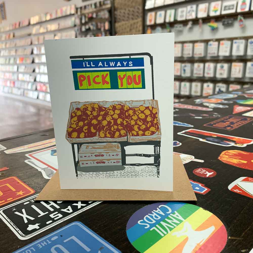 Anvil Cards - Ill Always Pick You Greeting Card