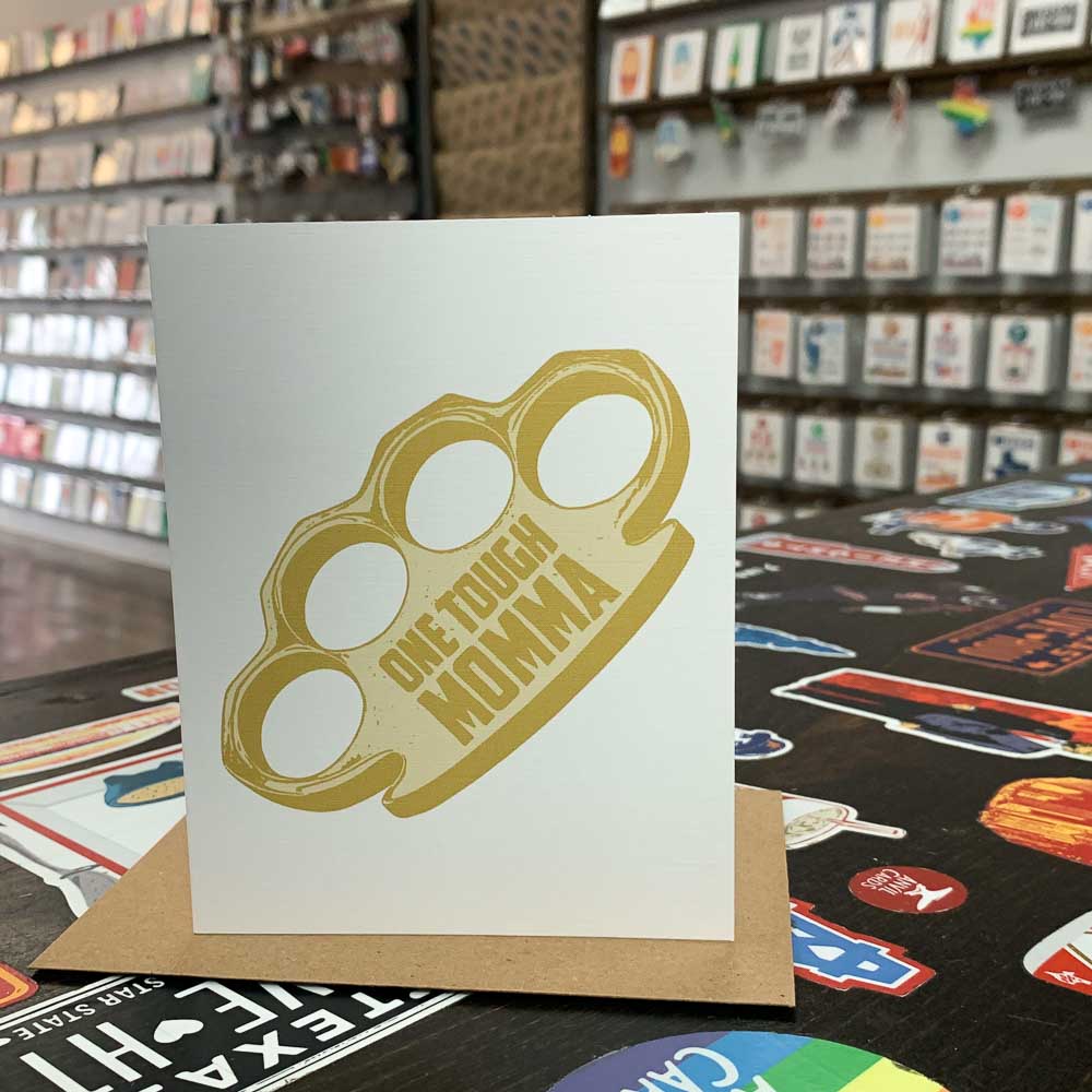 Anvil Cards - One Tough Momma Greeting Card