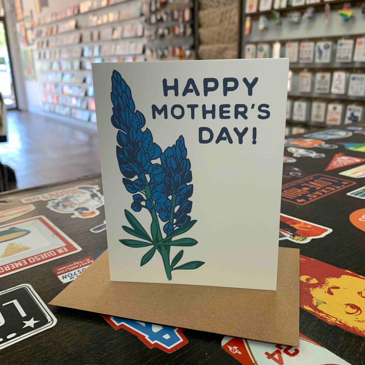 Bluebonnet Mother's Day Card – Anvil Cards
