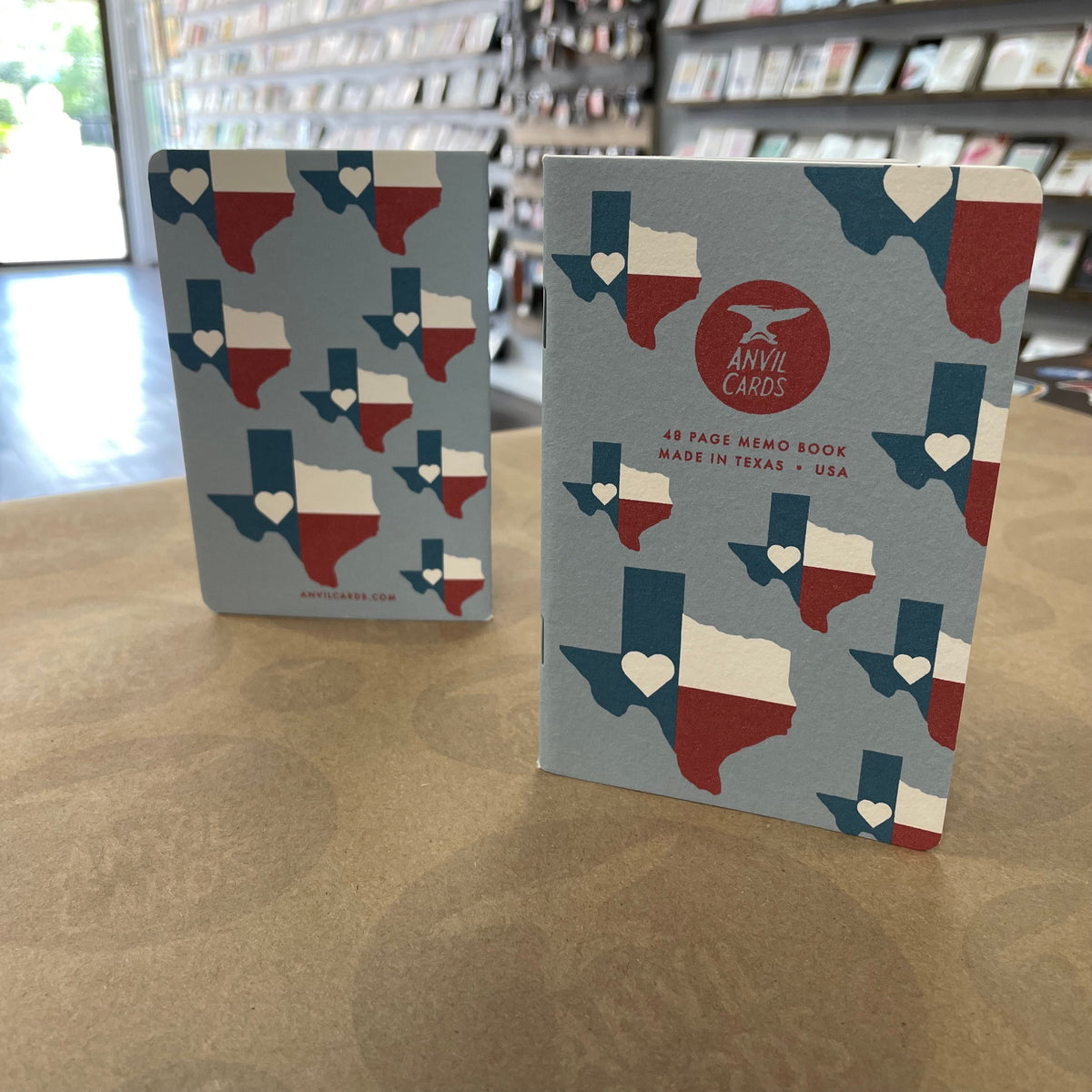 Texas Flag Memo Books – Anvil Cards