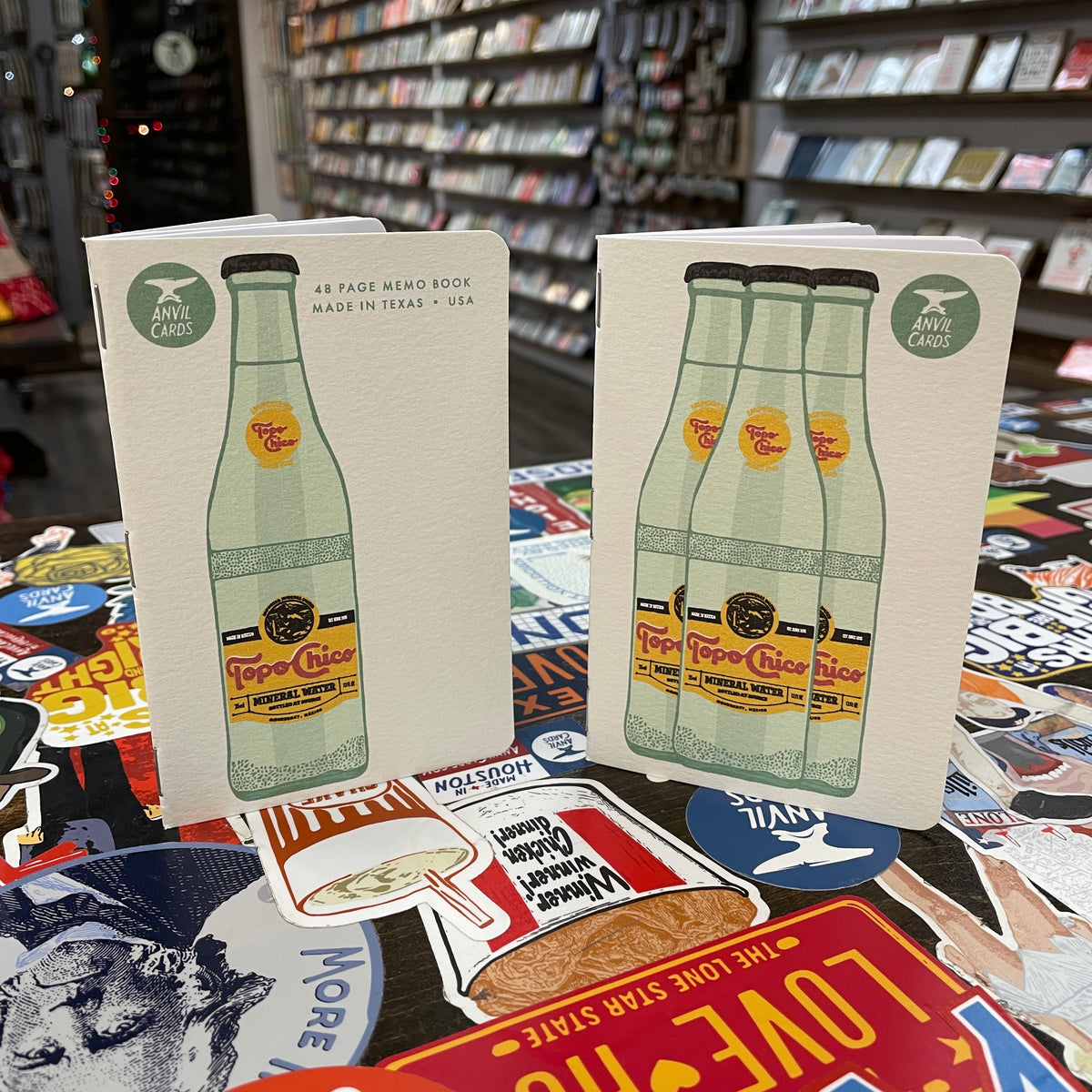 Original Topo Chico Memo Books – Anvil Cards