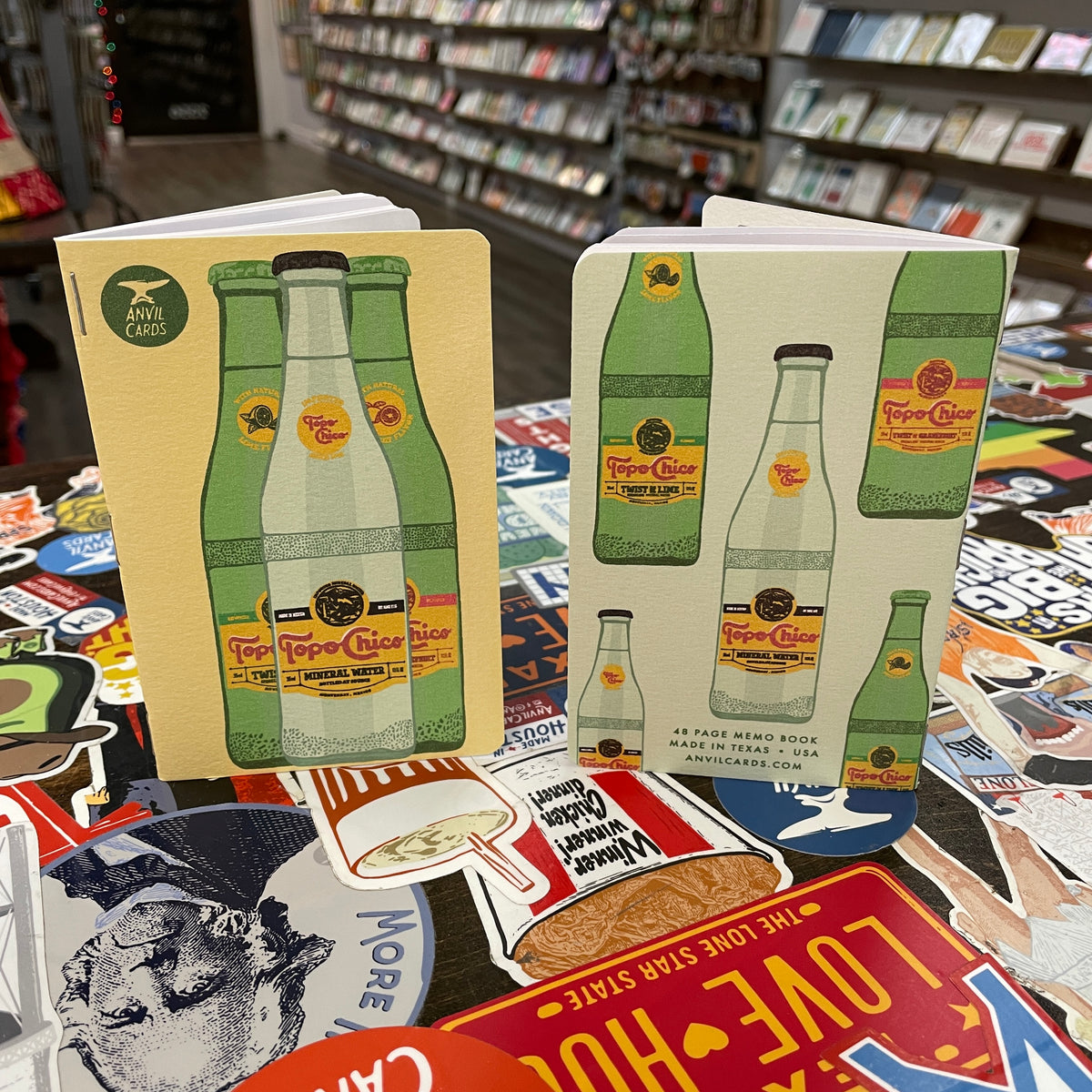 Trio Topo Chico Memo Books – Anvil Cards